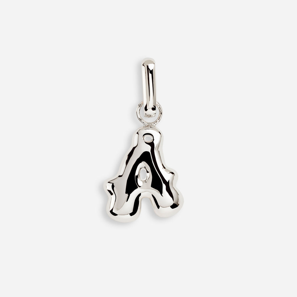 Letter Puffer Charm - Å | Camille Brinch Jewellery