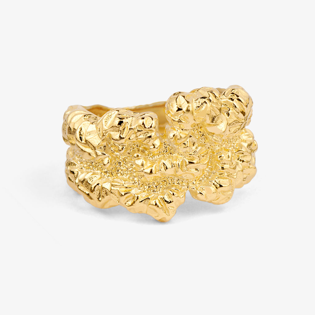 Even Bigger Levitate Crush Ring | Camille Brinch Jewellery