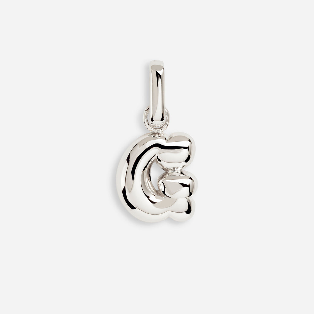 Letter Puffer Charm - G | Camille Brinch Jewellery