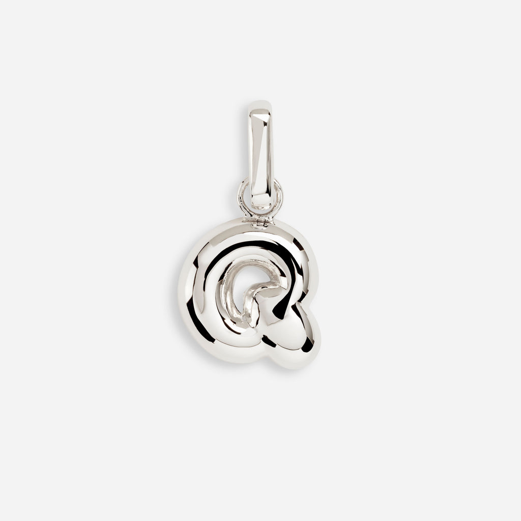 Letter Puffer Charm - Q | Camille Brinch Jewellery
