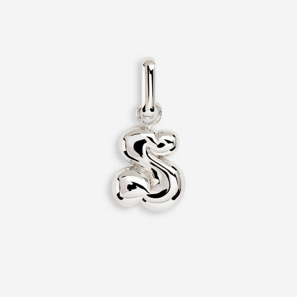 Letter Puffer Charm - S | Camille Brinch Jewellery