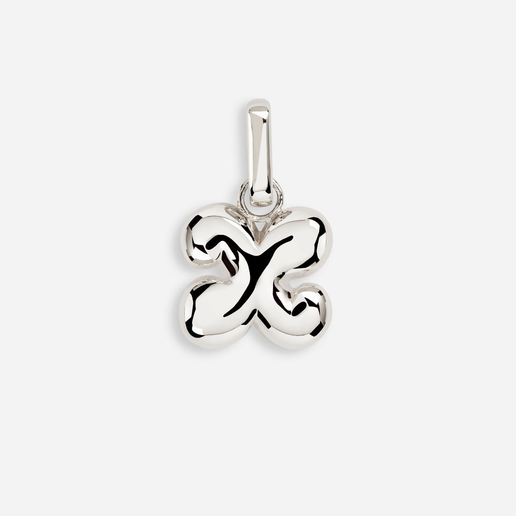 Letter Puffer Charm - X | Camille Brinch Jewellery