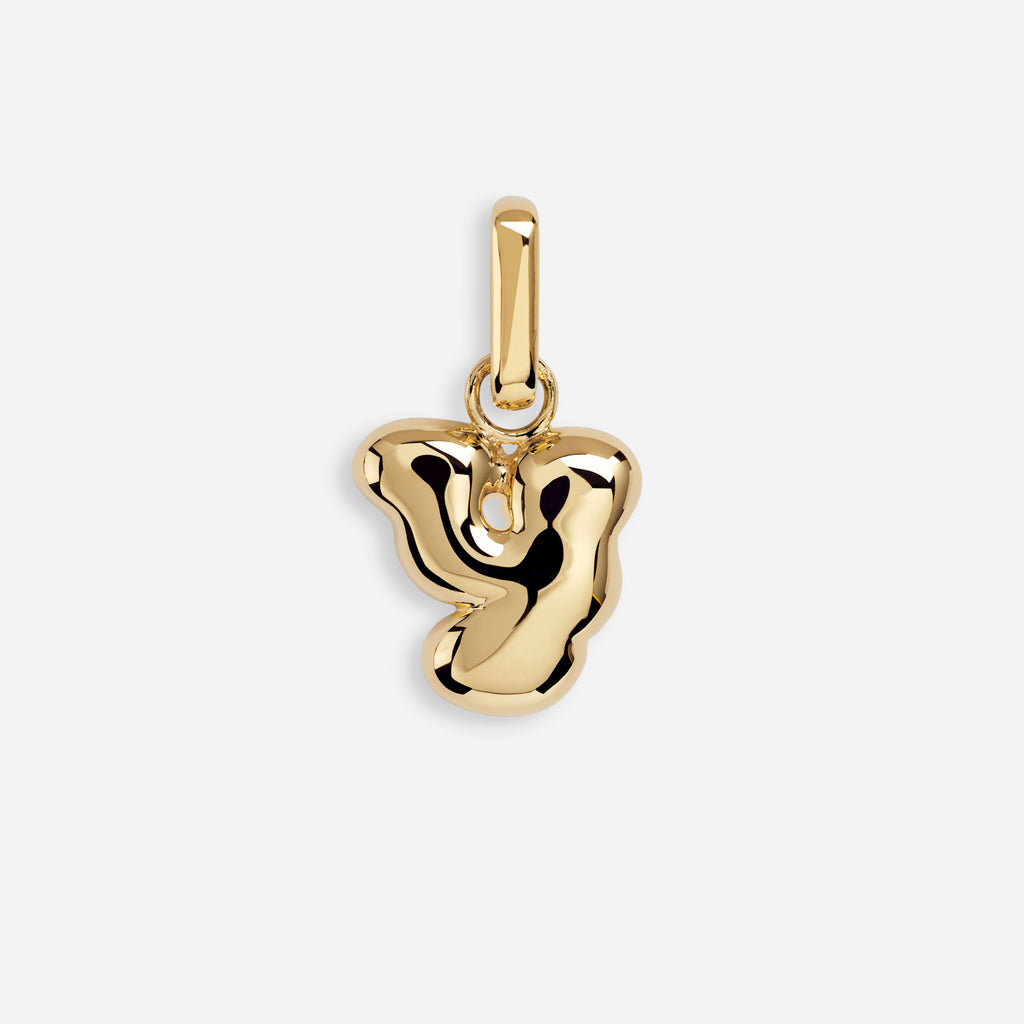 Letter Puffer Charm - Y | Camille Brinch Jewellery